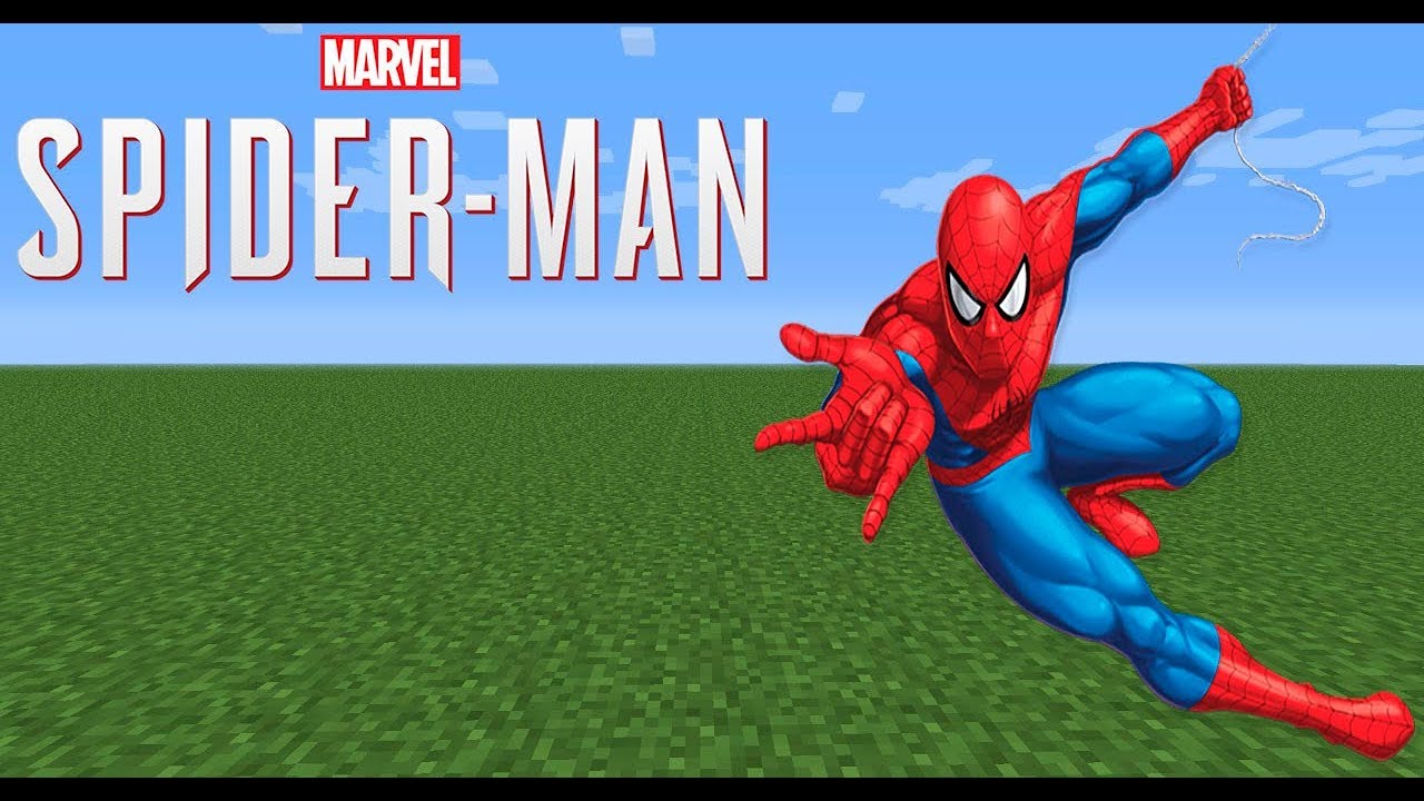 Minecraft Pixel Art Tutorial Spider Man Classic Suit Spider Man Ps4
