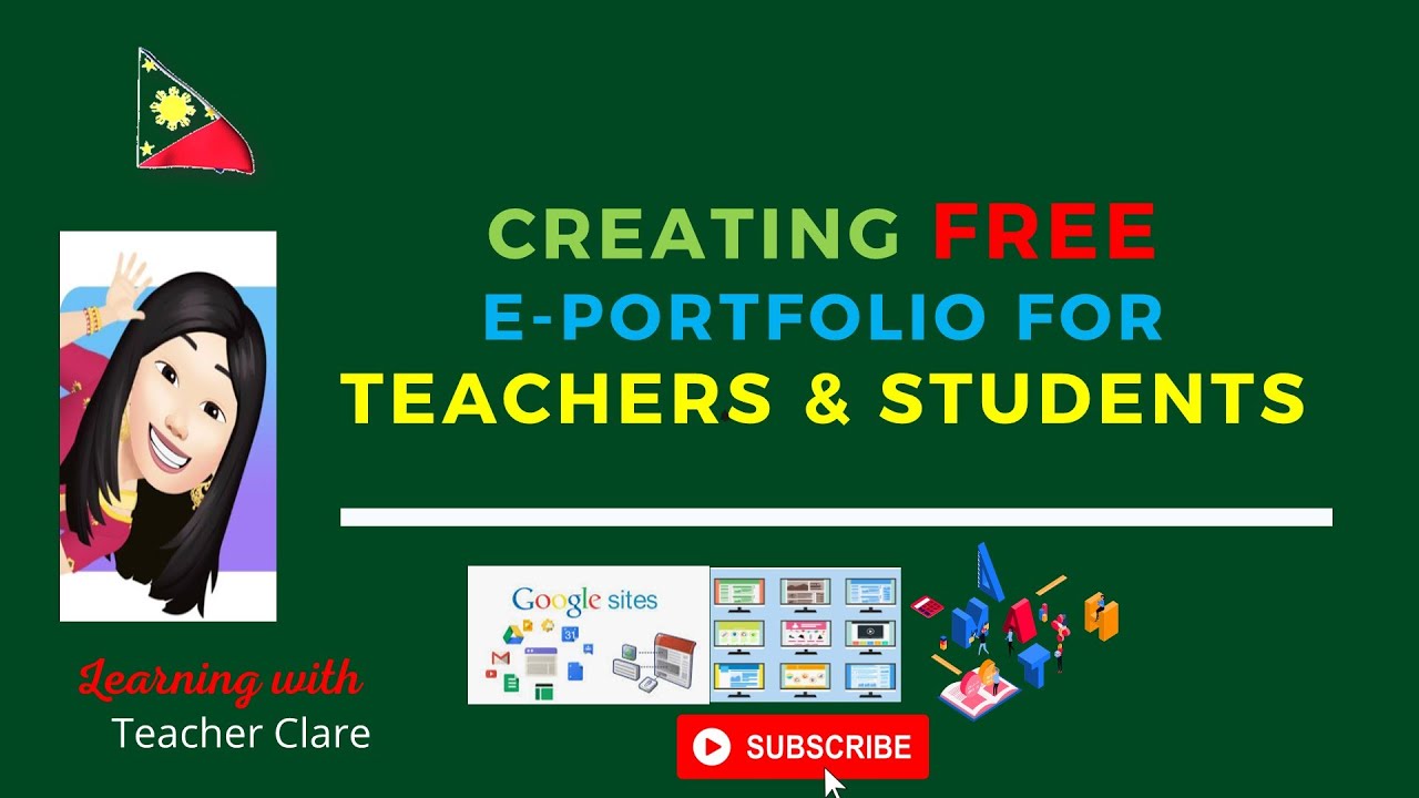 Creating Free E Portfolio For Teachers Students Part 1 Youtube
