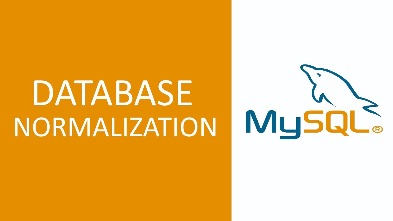 Database Normalization Youtube