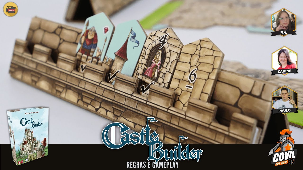 Castle Builder Regras E Gameplay Youtube