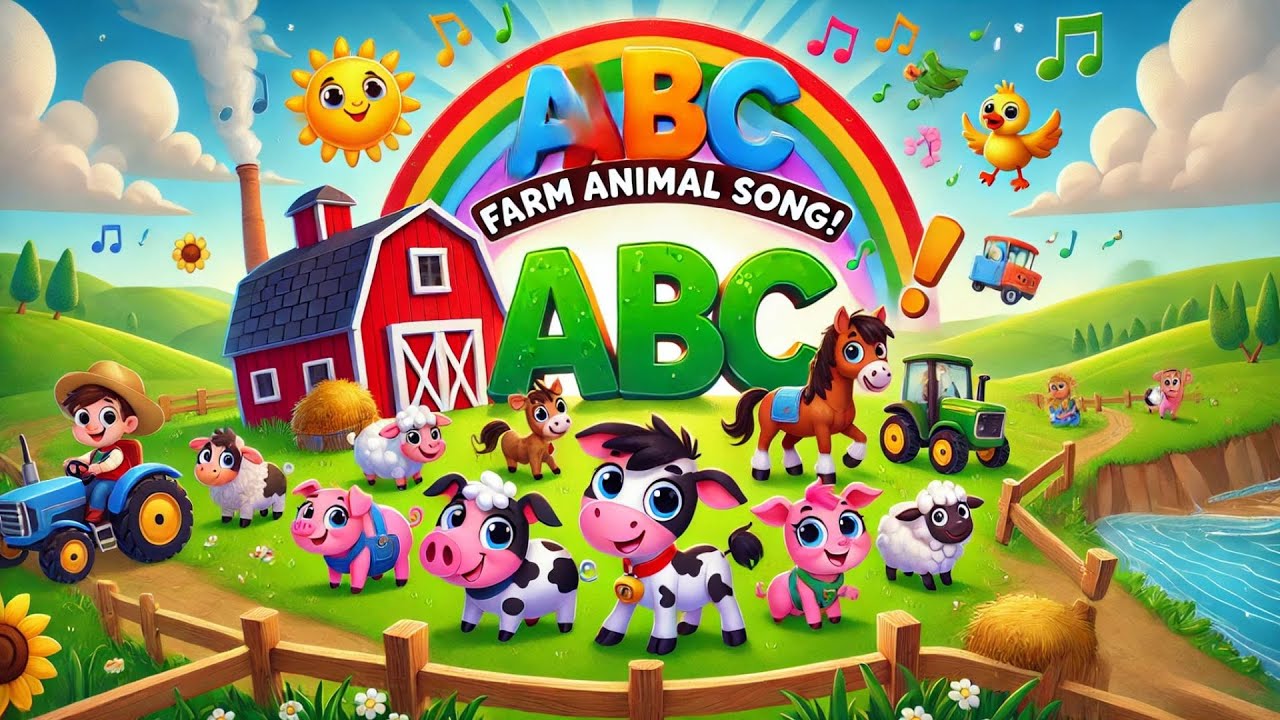 Abc Farm Animal Song Moo Oink Neigh рџђ рџђ рџђґ Farm Abcs вђ Animals On The Go