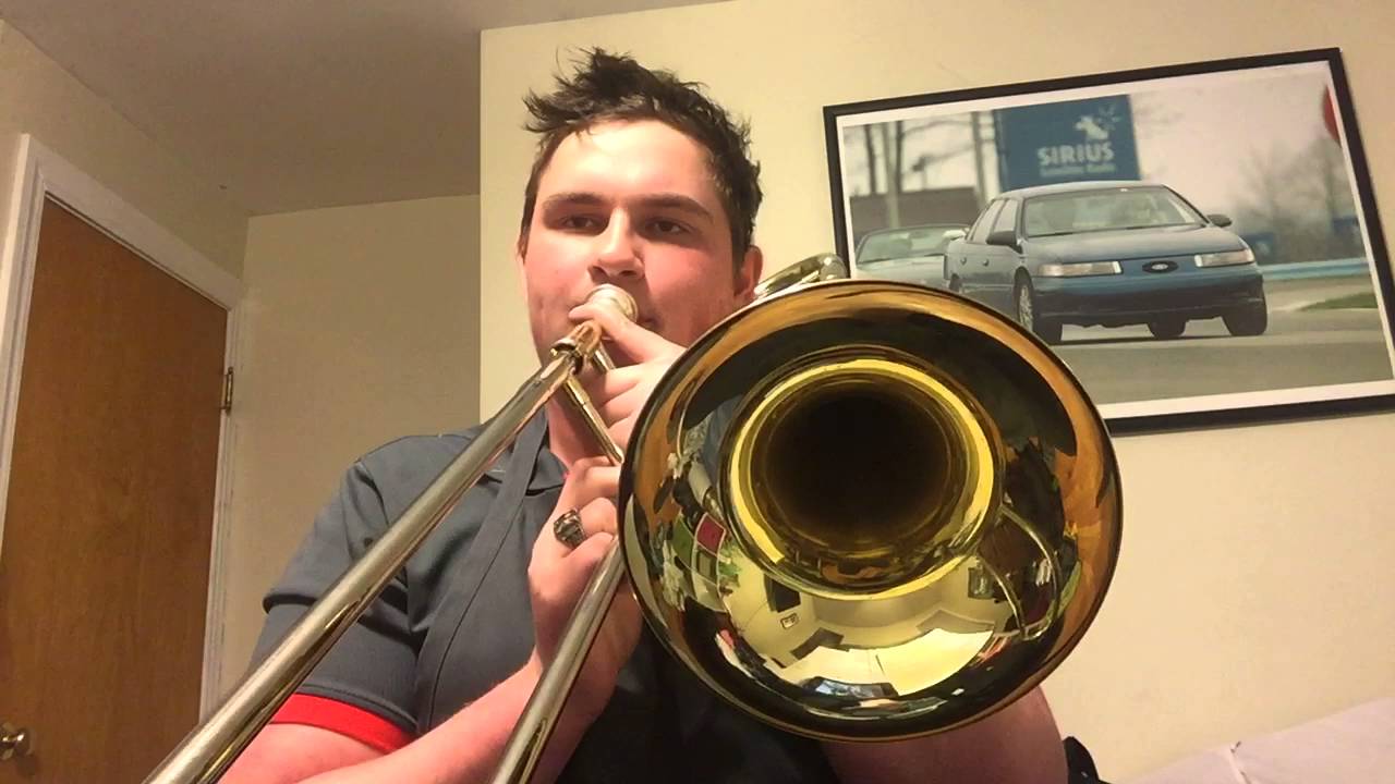 Senior Portfolio Trombone Practice Youtube