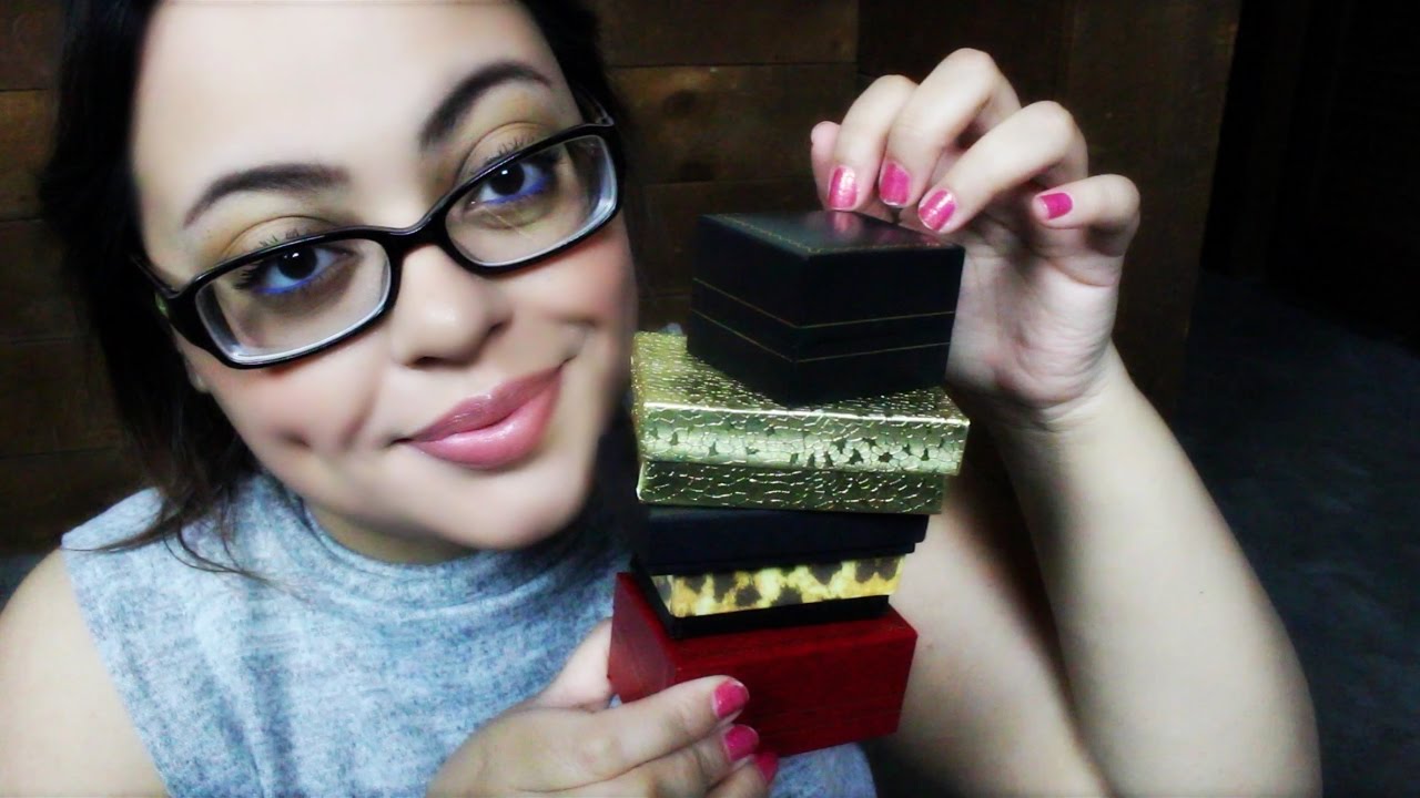 Asmr Tapping Opening Closing Small Boxes Youtube