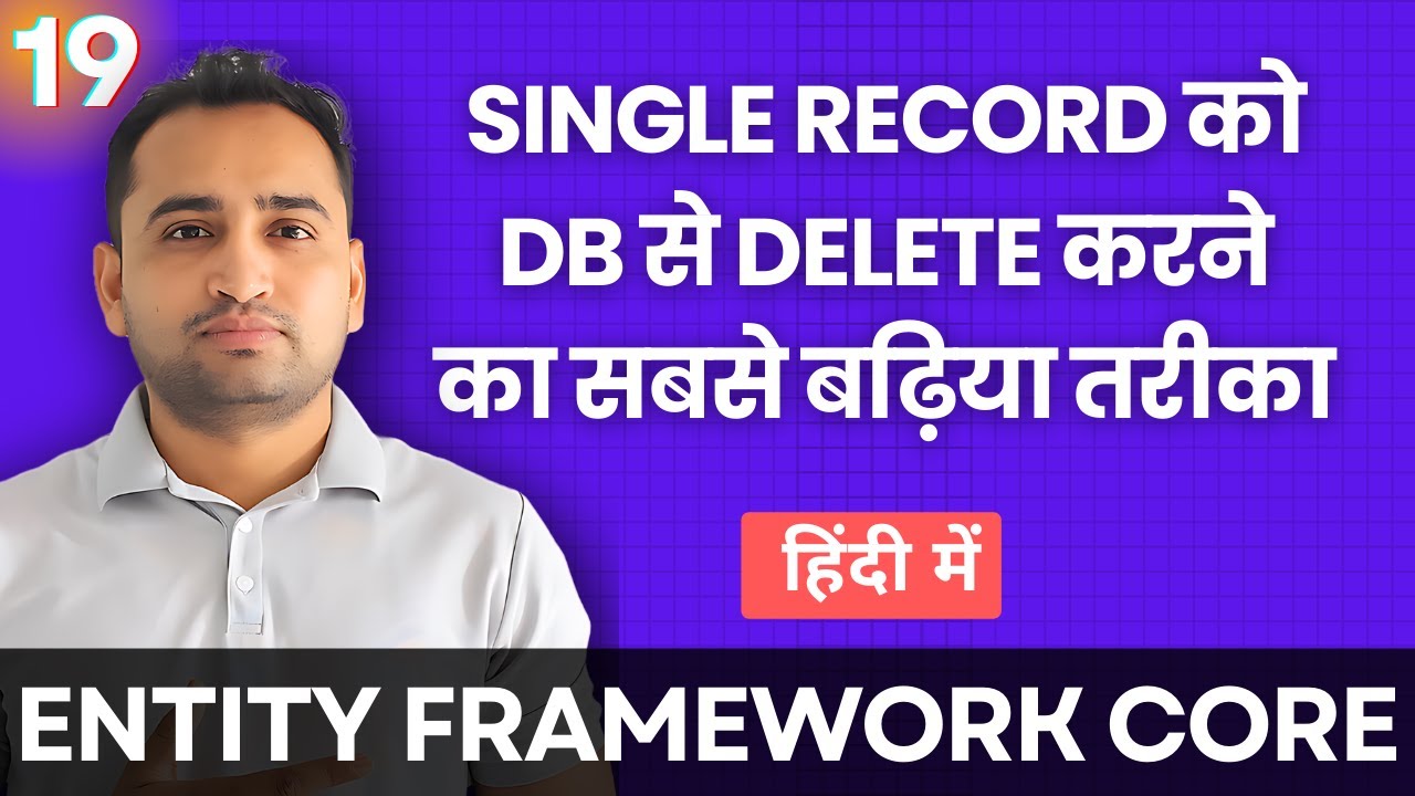 How To Delete Record Using Entity Framework Core а а їа а аґђ а аґ а рџ рџ і Youtube