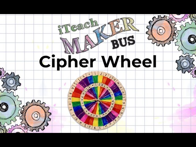 Secret Decoder Alphabet Number Cipher Wheel Code Maker 53 Off