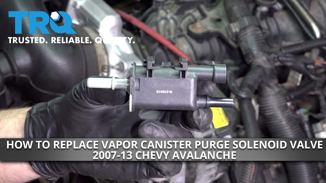 How To Replace Vapor Canister Purge Solenoid Valve 2007 13 Chevy