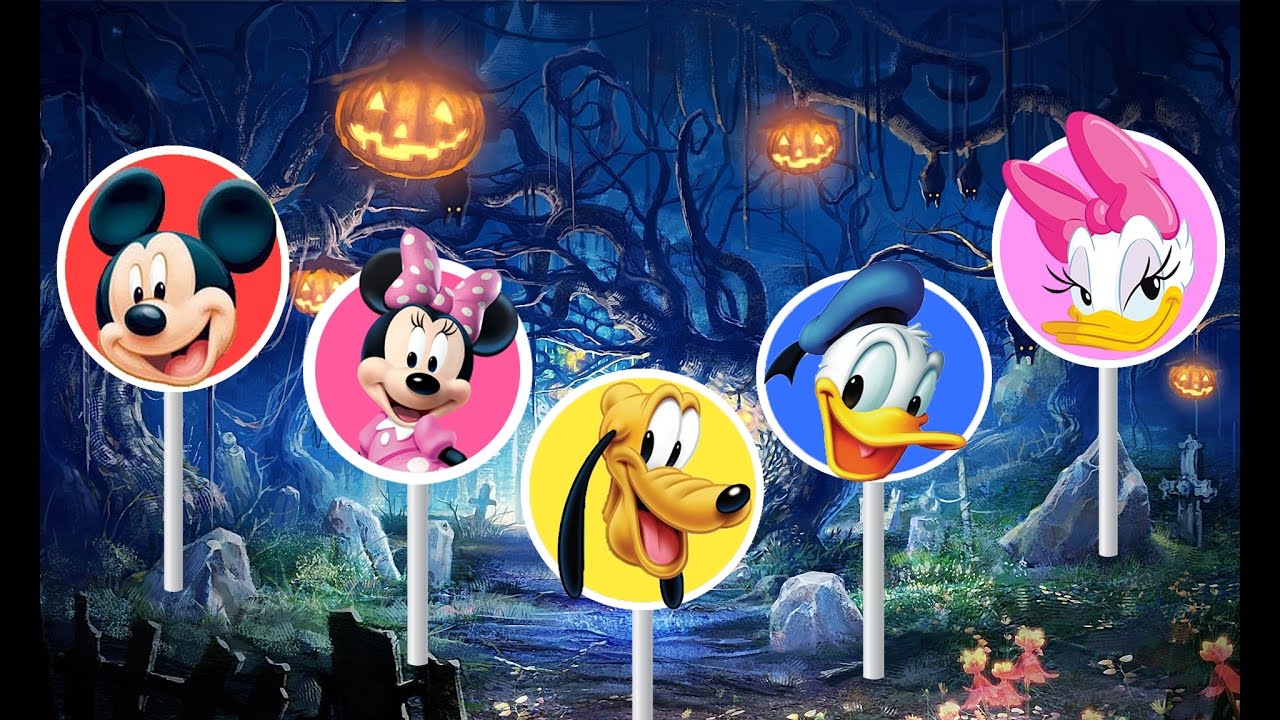 Mickey Mouse Club House Finger Family Song Halloween Finger Family
