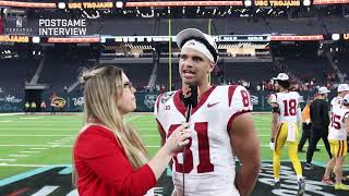 Usc Wr Kyle Ford On His Game Winning Td Catch Against Texas A M In The ...