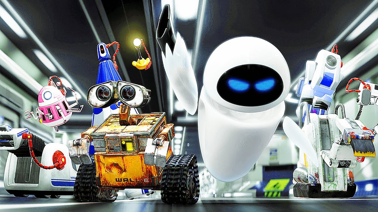 Wall E Clip Compilation 2008 Pixar Youtube