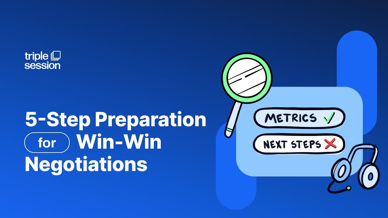5 Step Preparation For Win Win Negotiations Youtube