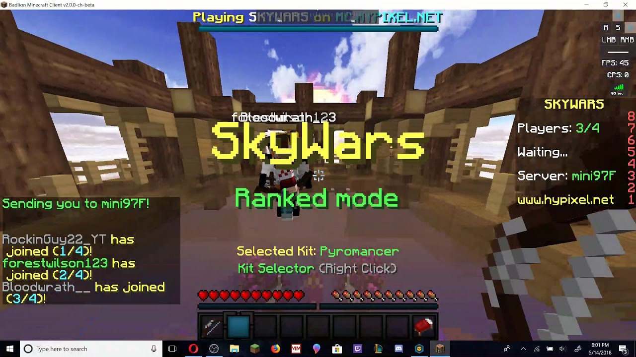 Ranked Minecraft Hypixel Ranked Skywars Youtube