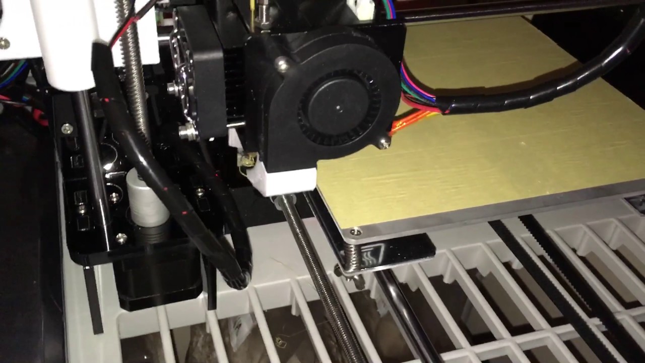 First Test With The Reprap 3d Printer Anet A8 Prusa I3 Youtube