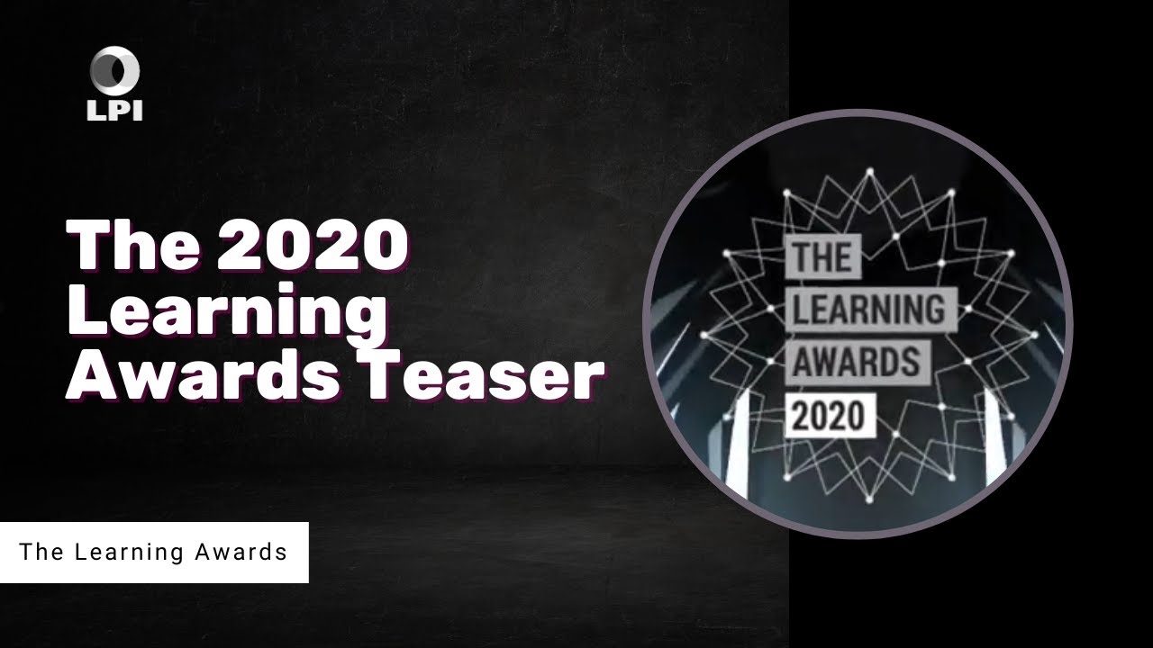 The Learning Awards 2020 Teaser The Learning And Performance