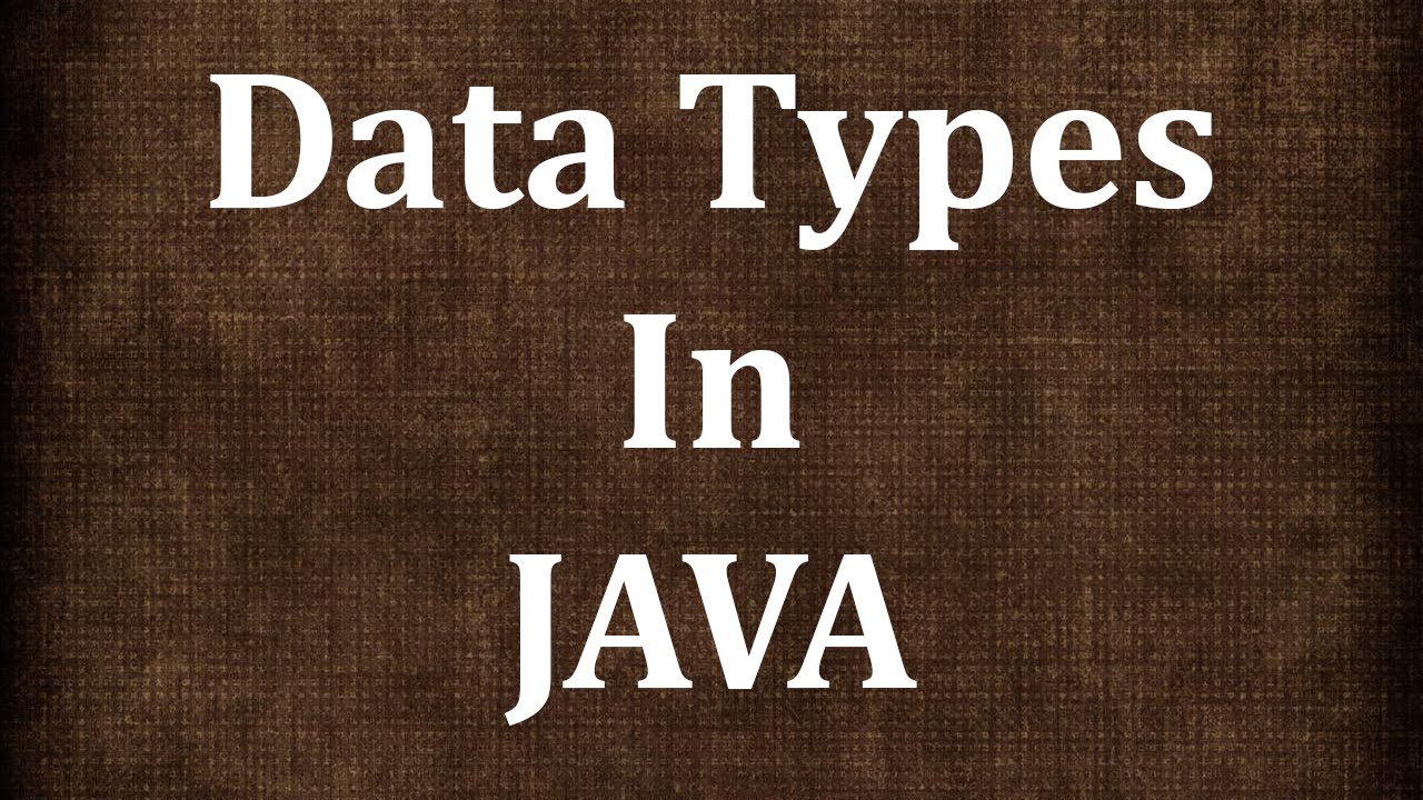 Java Tutorial 4 Data Types And Type Conversions In Java Java9s