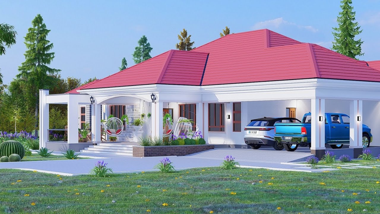 Stunning 4 Bedroom Home Design With Detailed Floor Plan Youtube