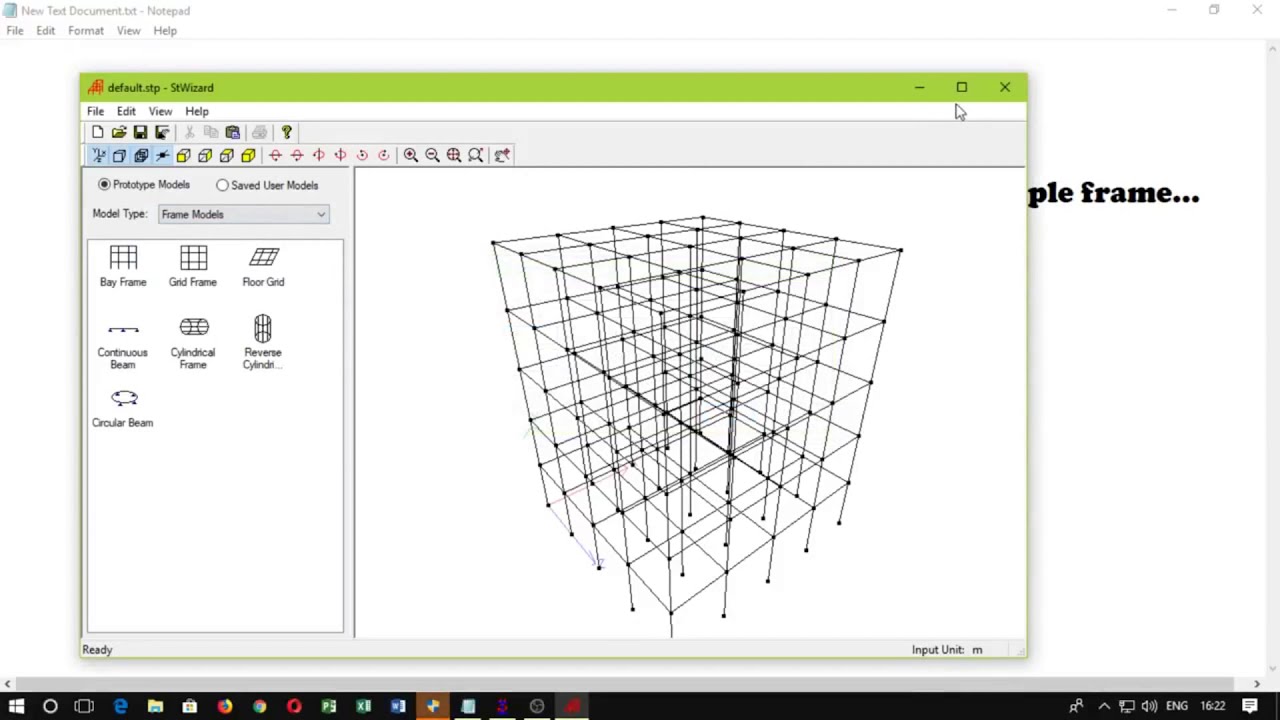 Staad Pro Tutorial Part Ii Youtube