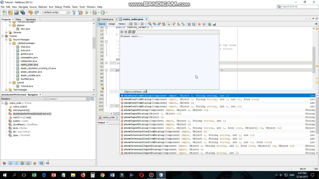 Java Tutorial 12 How To Use List Box In Java Youtube