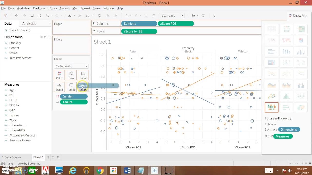 Scatter Plot In Tableau Youtube