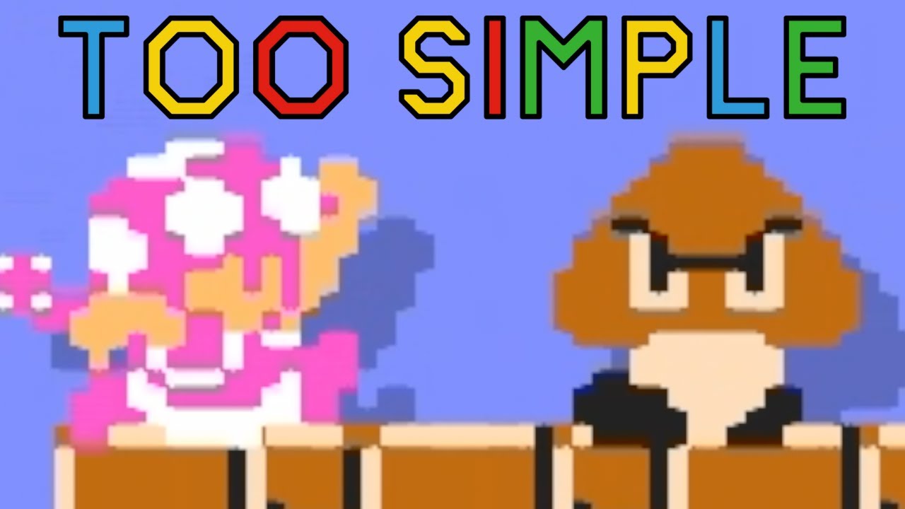 The Simplest Levels In Mario Maker 2 Youtube