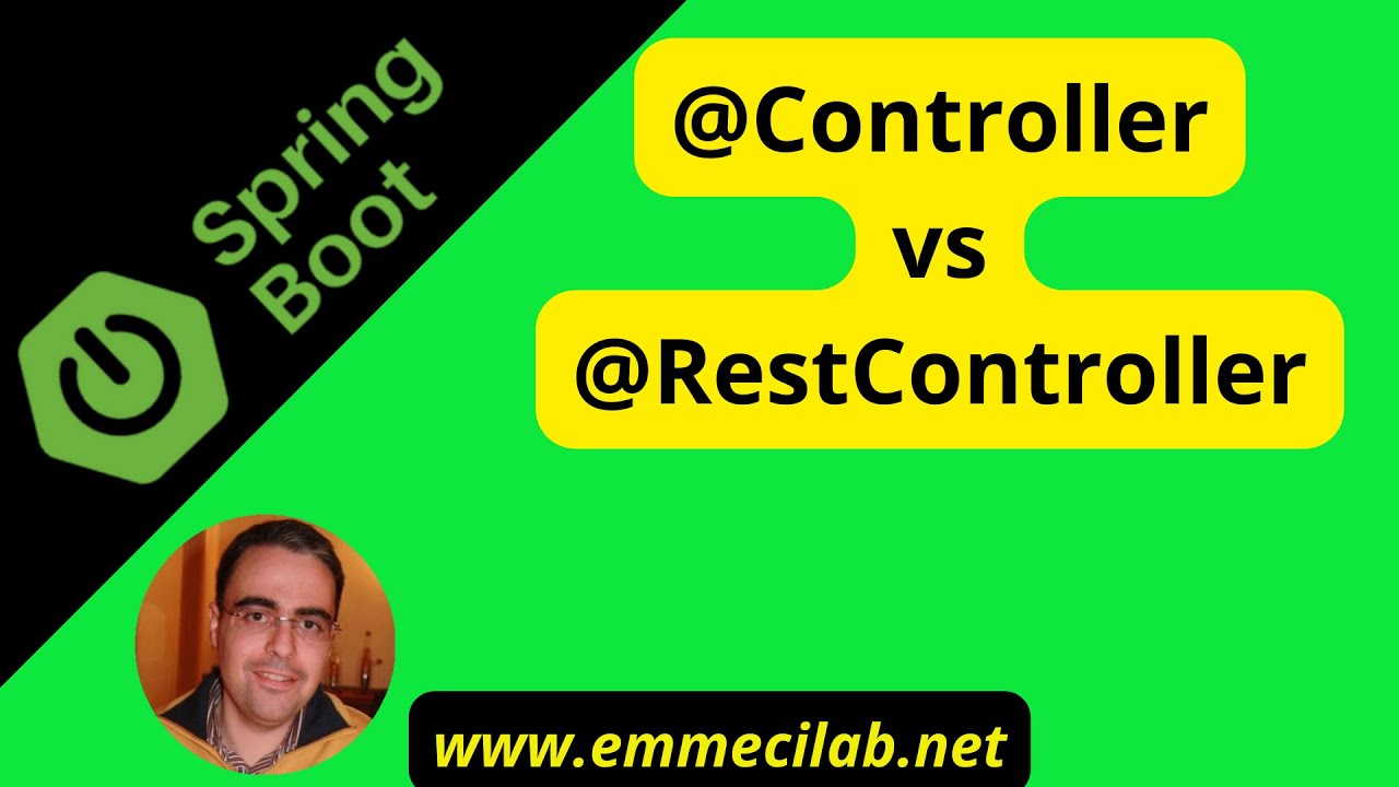 Spring Boot Controller Vs Restcontroller Youtube