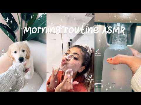 Morning Routine Asmr Tiktok Compilation Youtube