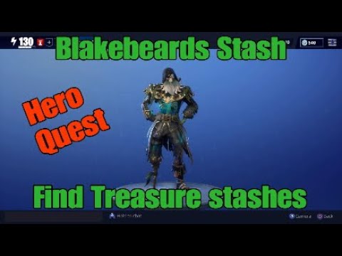 New Pirate Quest On Fortnite Stw Hero Quest Blakebeards Stash Youtube