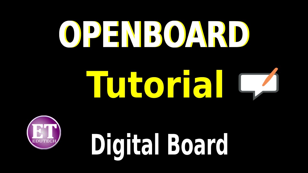 Openboard Tutorial Youtube