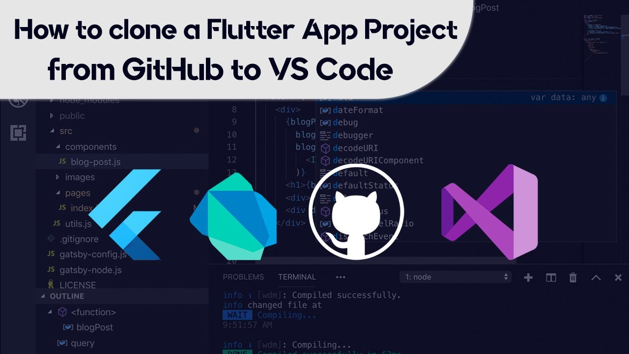 How To Clone A Flutter App Project From Github To Vs Code Beginners