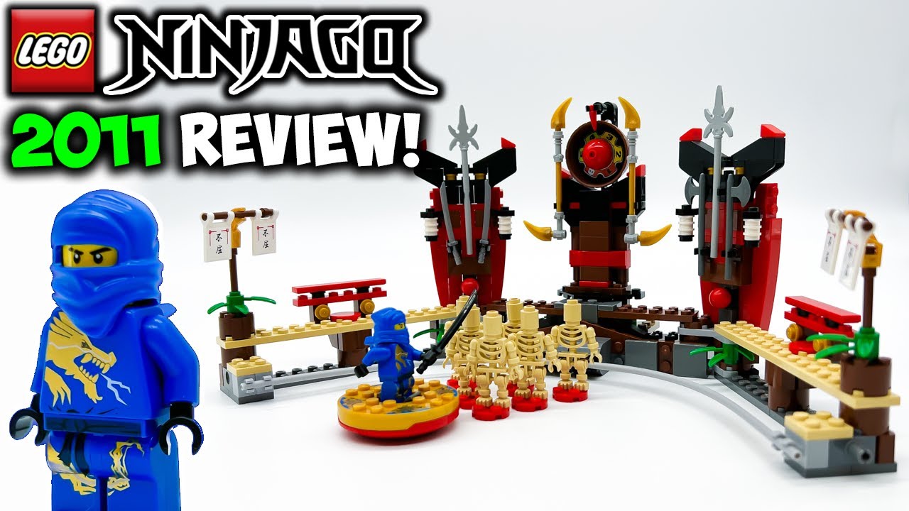 2011 Skeleton Bowling Review Lego Ninjago Pilots Set 2519 Brick
