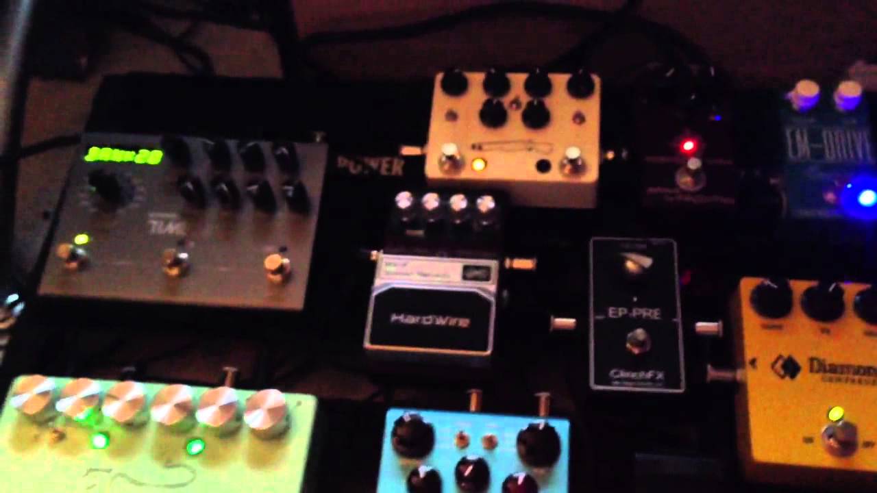 Guitar Pedalboard Tour Youtube