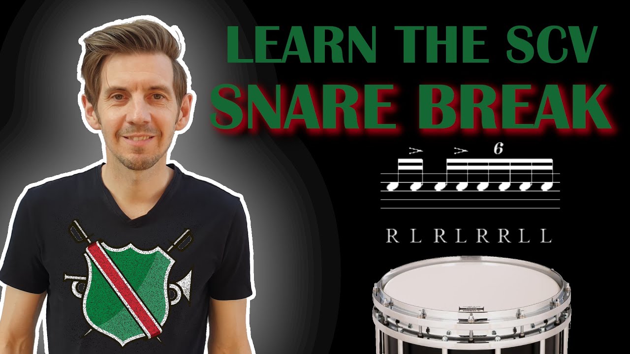 Learn To Play Scv 2018 Snare Break Youtube