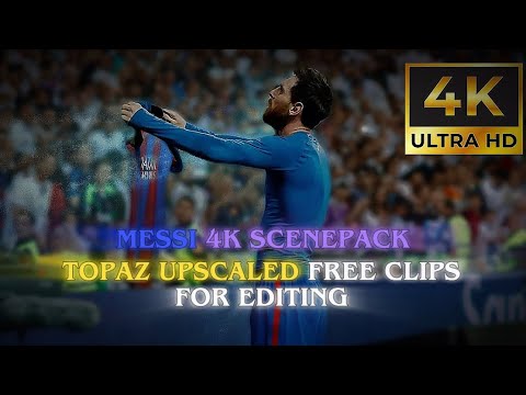 Lionel Messi Rare Clips Scenepack 4k Youtube