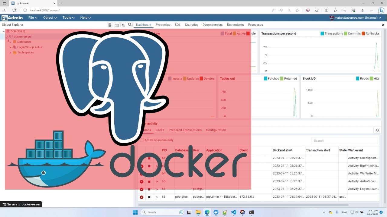 How To Install Postgresql And Pgadmin On Docker Youtube