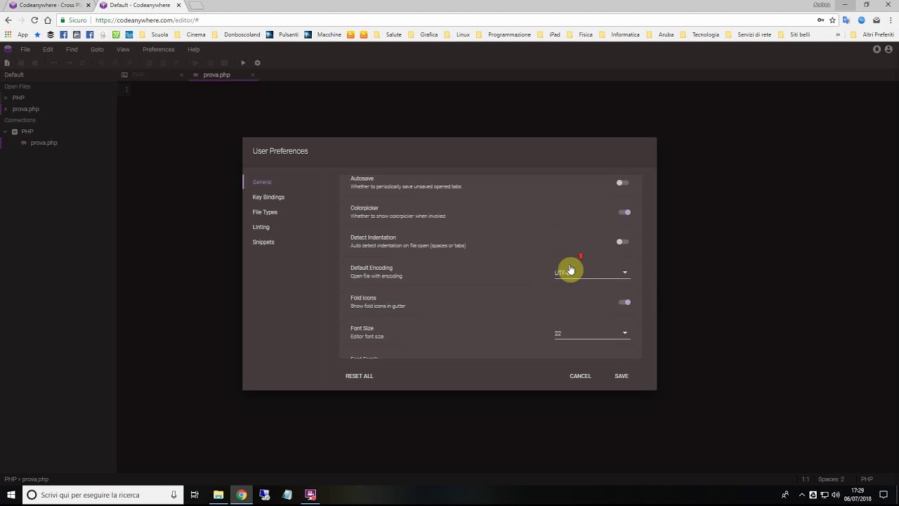 Uso Di Codeanywhere Youtube
