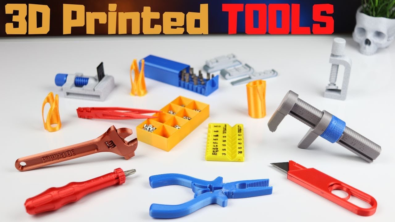 3d Printed Tools 13 Useful 3d Prints For Your Workshop 1 Youtube