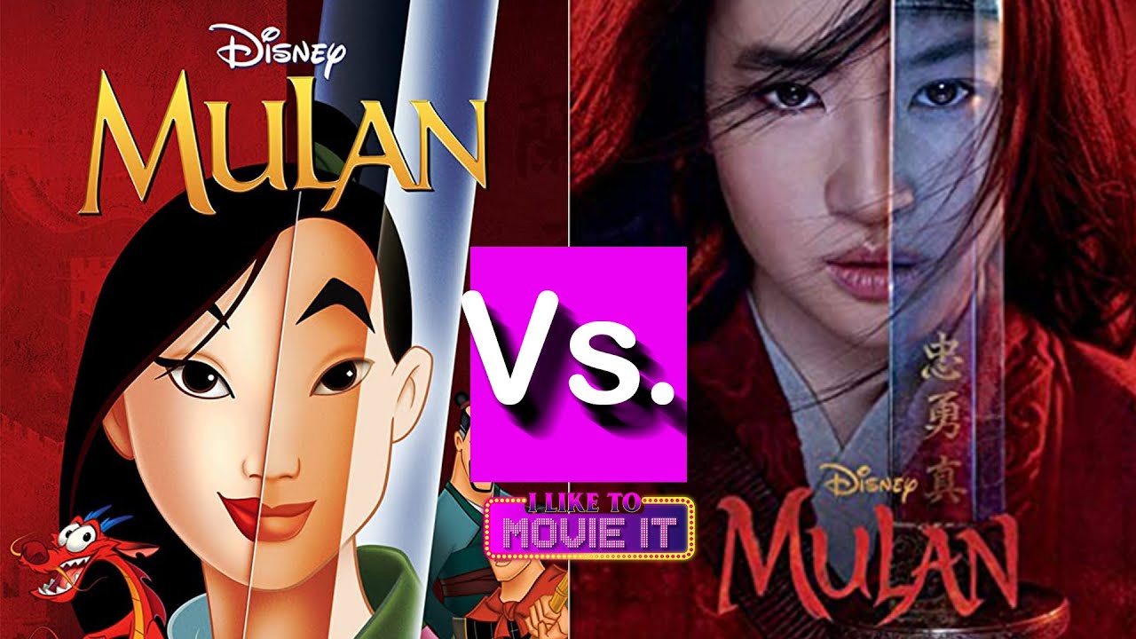 Mulan 1998 Vs Mulan 2020 Comparison Review Disney I Like To