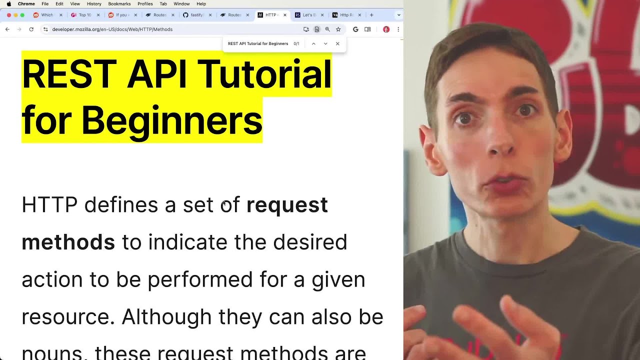 Rest Api Tutorial For Beginners Youtube