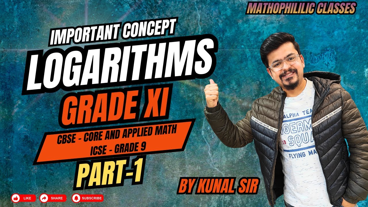 Logarithms Part 1 Youtube