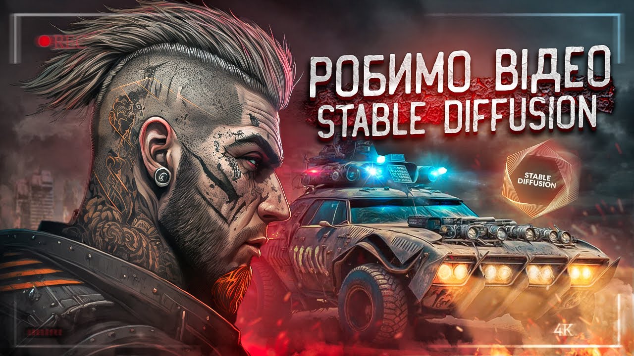 нейромережа Stable Diffusion та Ebsynth як працювати та створювати