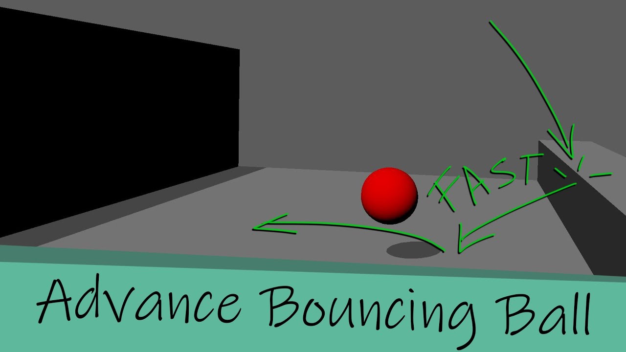 Advance Bouncing Ball Tutorial Youtube