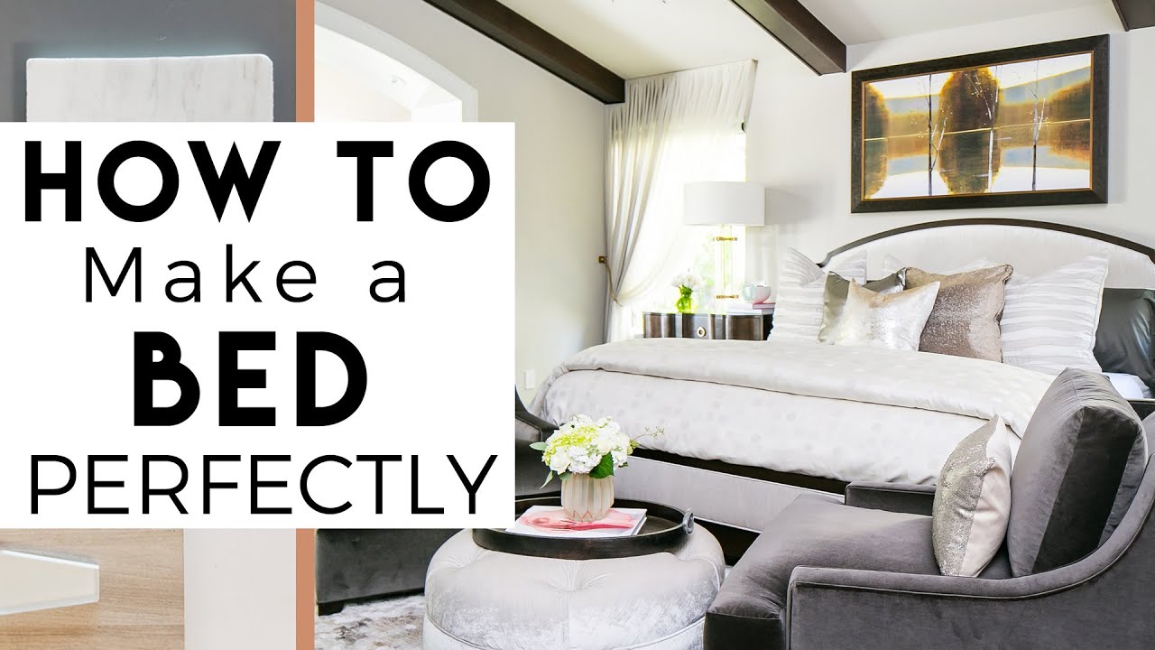 How To Make A Bed Interior Design Youtube