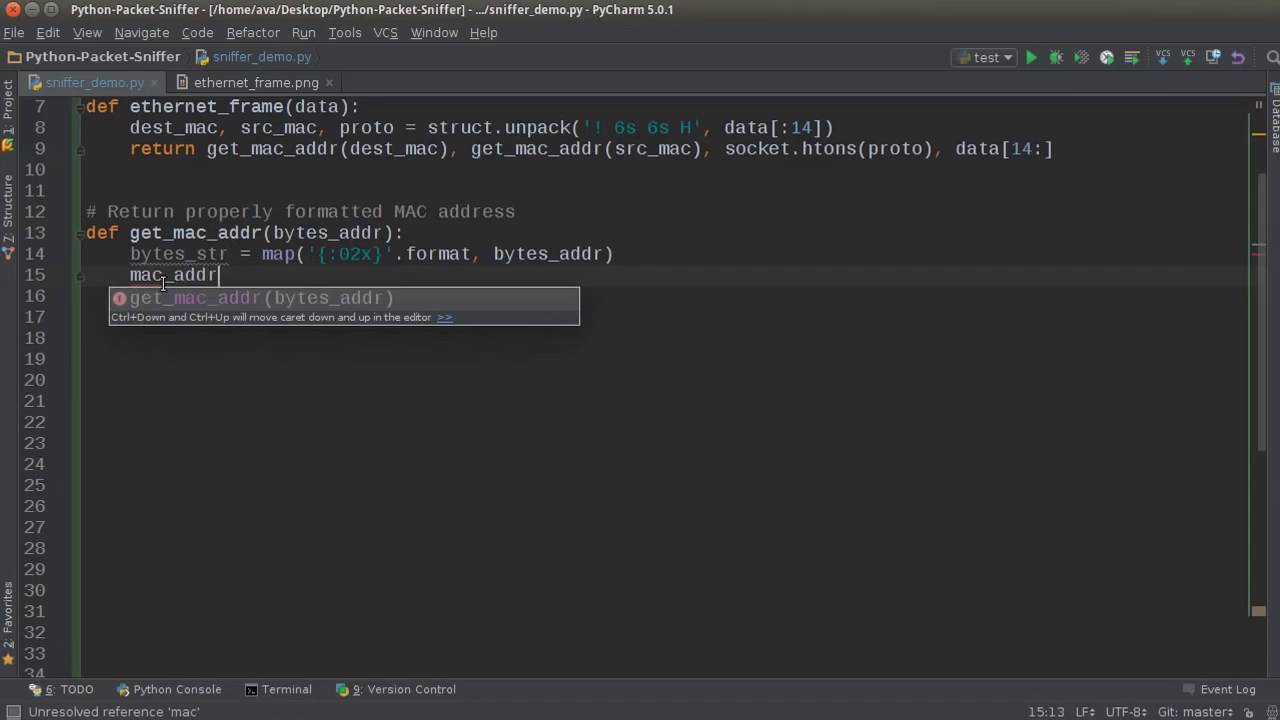 Python Packet Sniffer Contentvse
