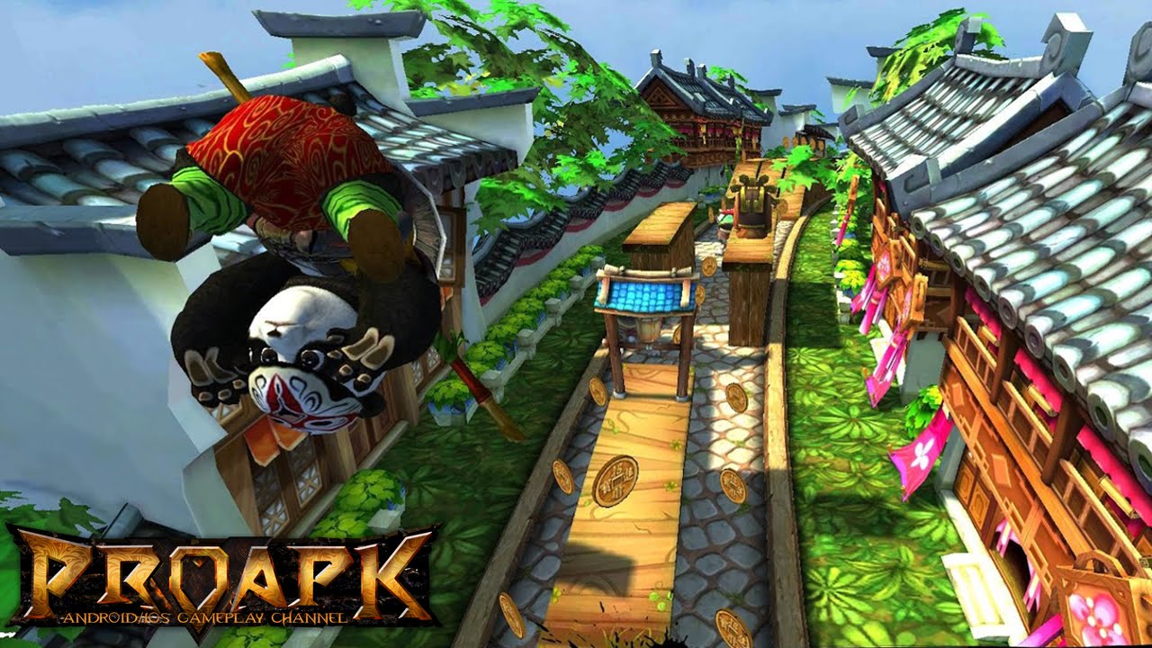 Ninja Panda Run Gameplay Ios Android Youtube