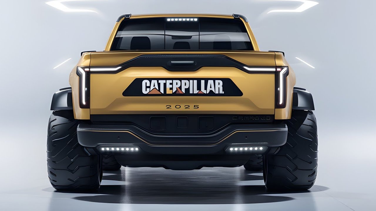 All New 2025 Caterpillar Pickup Truck Review Youtube