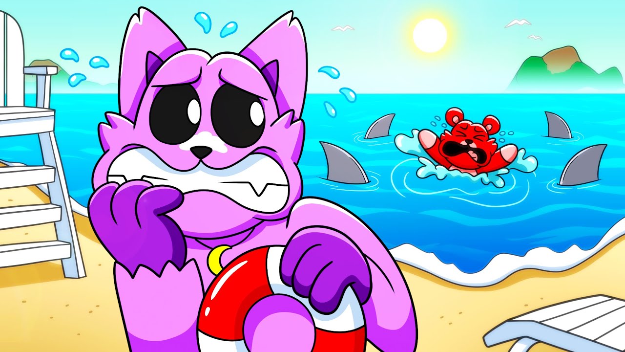 Catnap Is Afraid Cartoon Animation Youtube