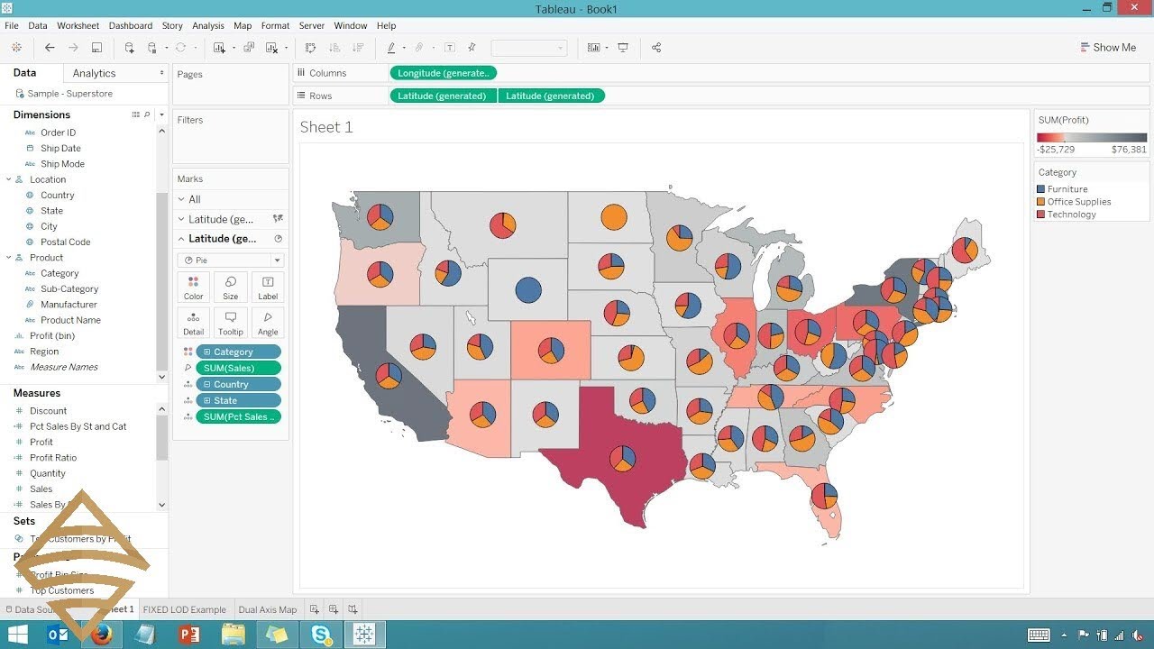 Create A Map With Multiple Layers In Tableau Youtube