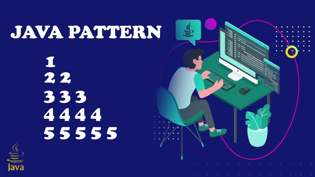 Pattern In Java Pattern 8 Java Pattern Tutorials Youtube