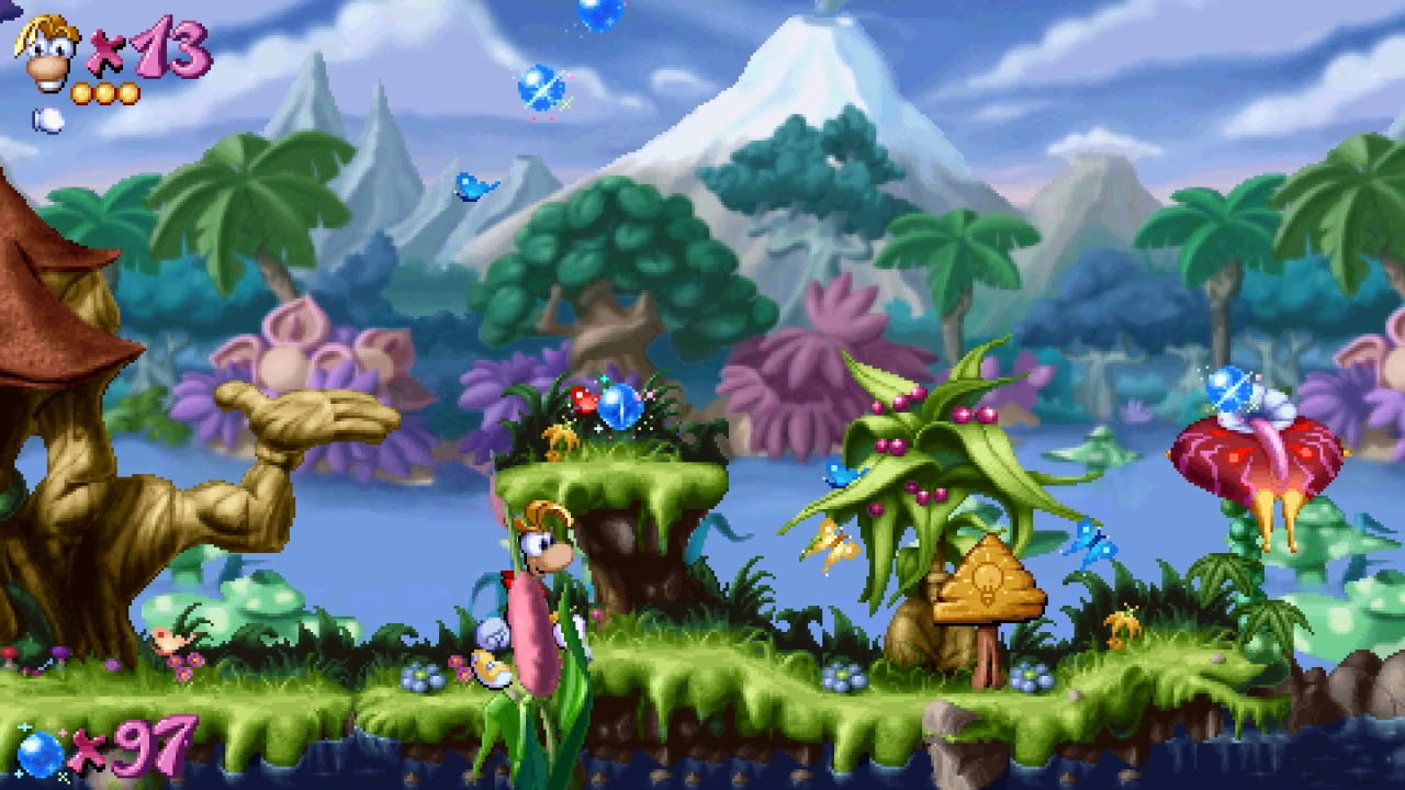 Dunkey Streams Rayman Day 1 Youtube