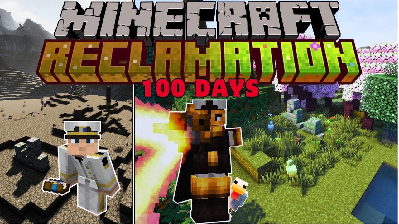 I Survived 100 Days In Reclamation Building A Nuclear Fallout Bunker In