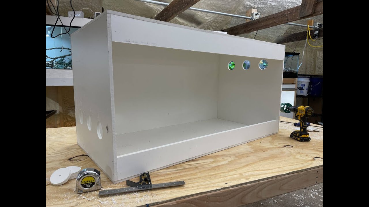 How To Build A Simple Pvc Reptile Cage Youtube